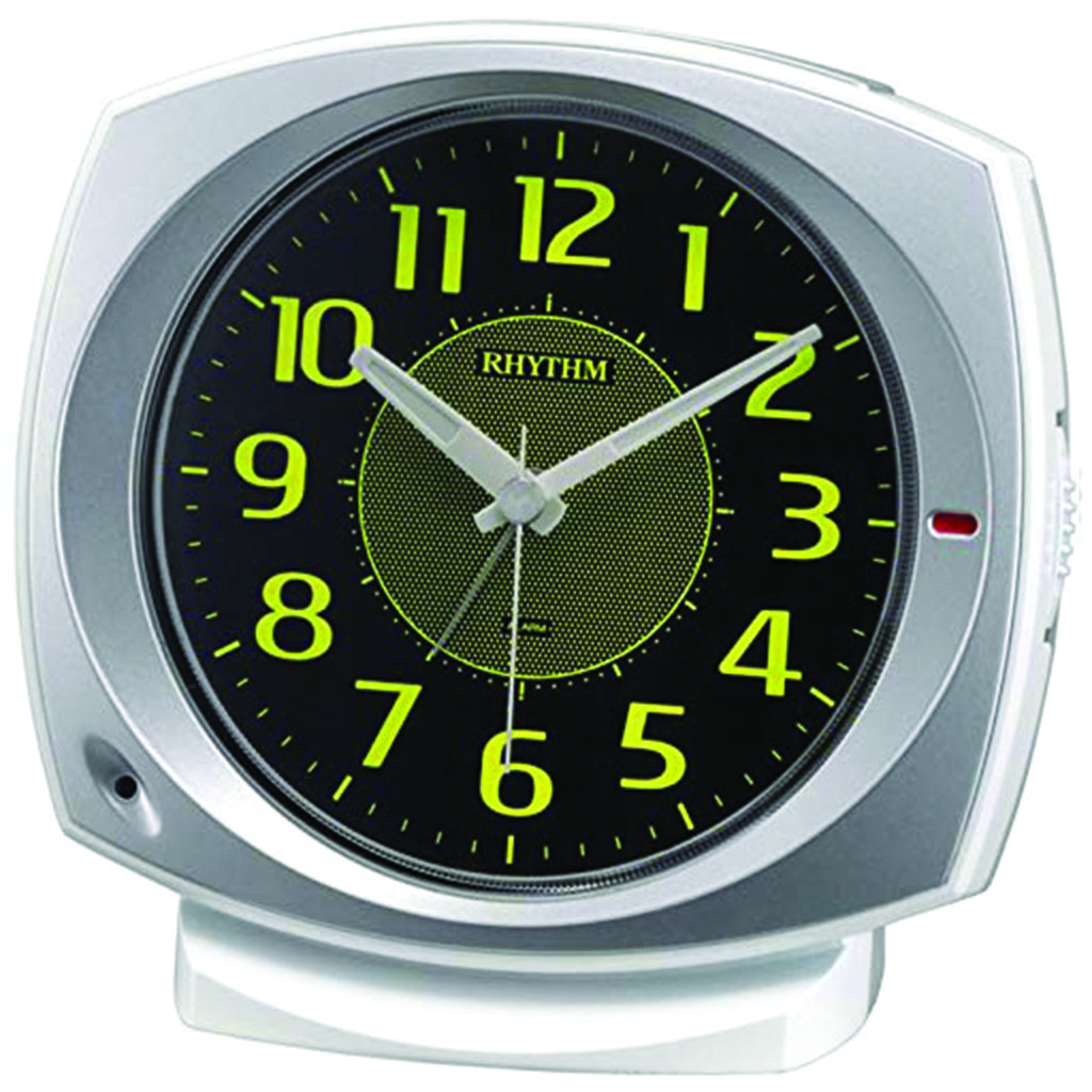 LCD Rhythm Bedside Clock LCT-083NR03 - Timecentre Time Centre