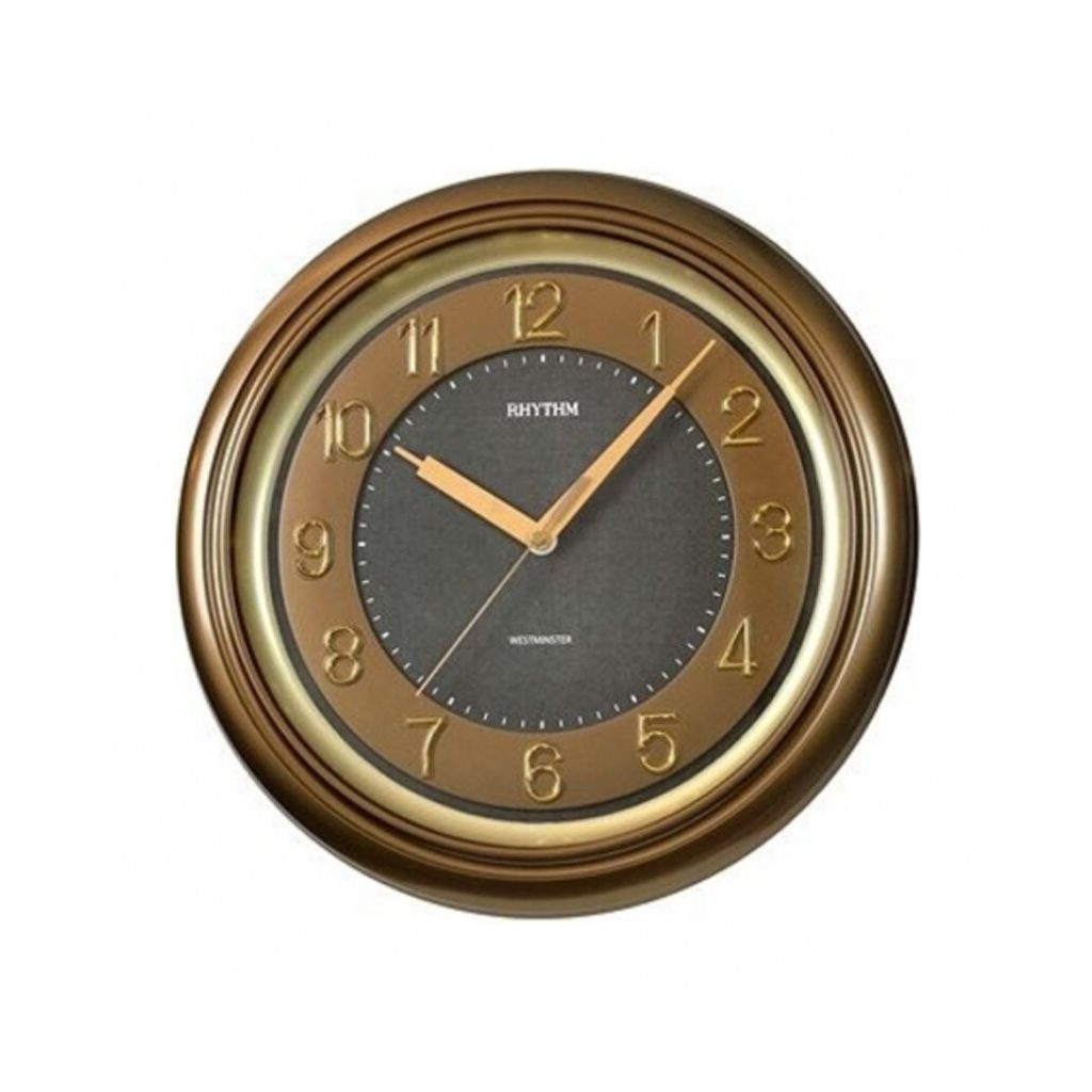 Rhythm CMG712NR06 Wall Clock GLOW IN THE DARK - Timecentre