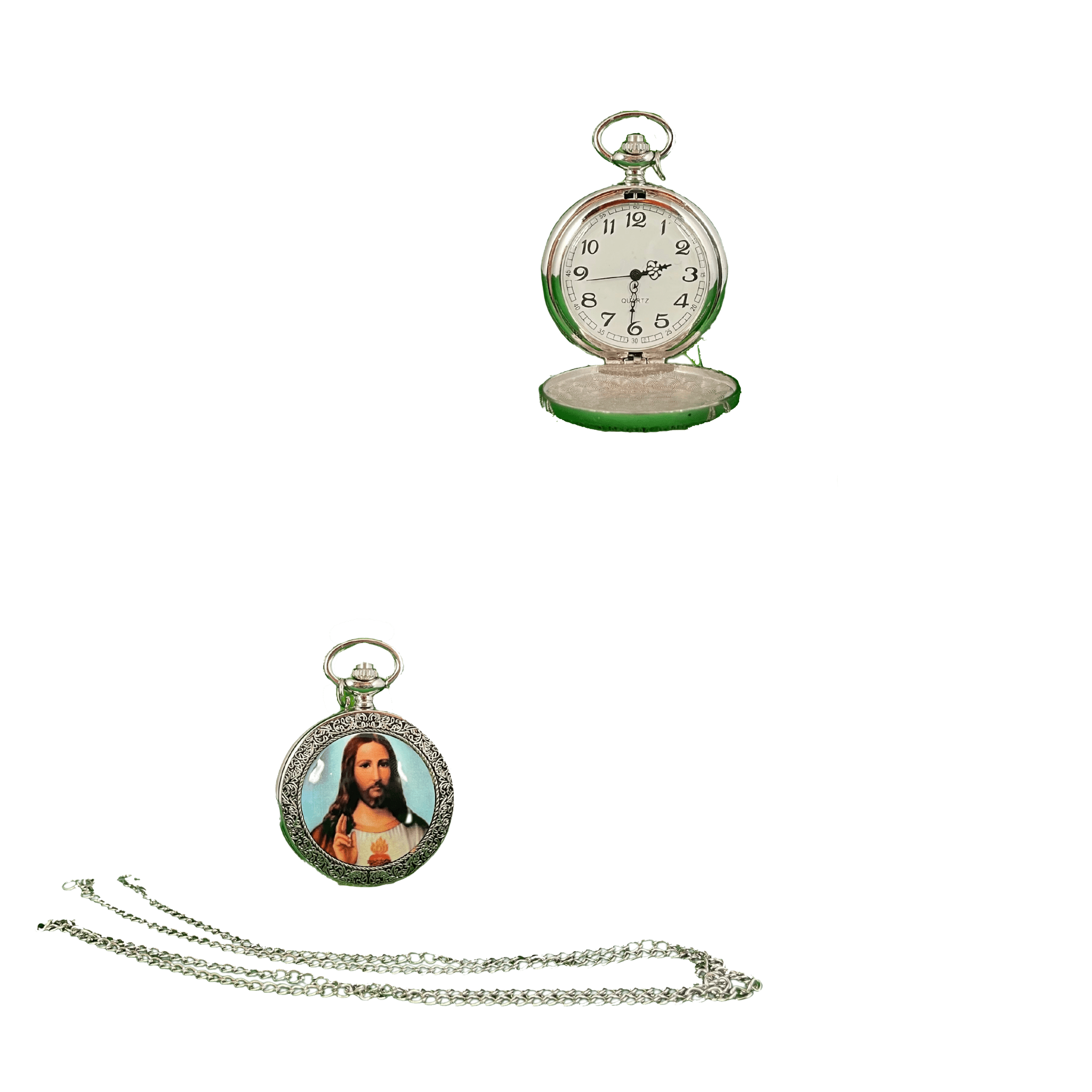 Jesus Pocket Watch Quartz - Timecentre