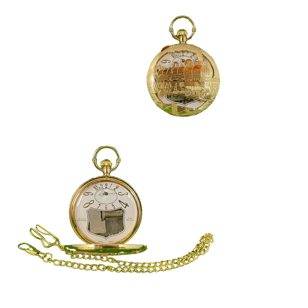 Quartz Mechanical Music Pocket Watch Music 3 - Timecentre