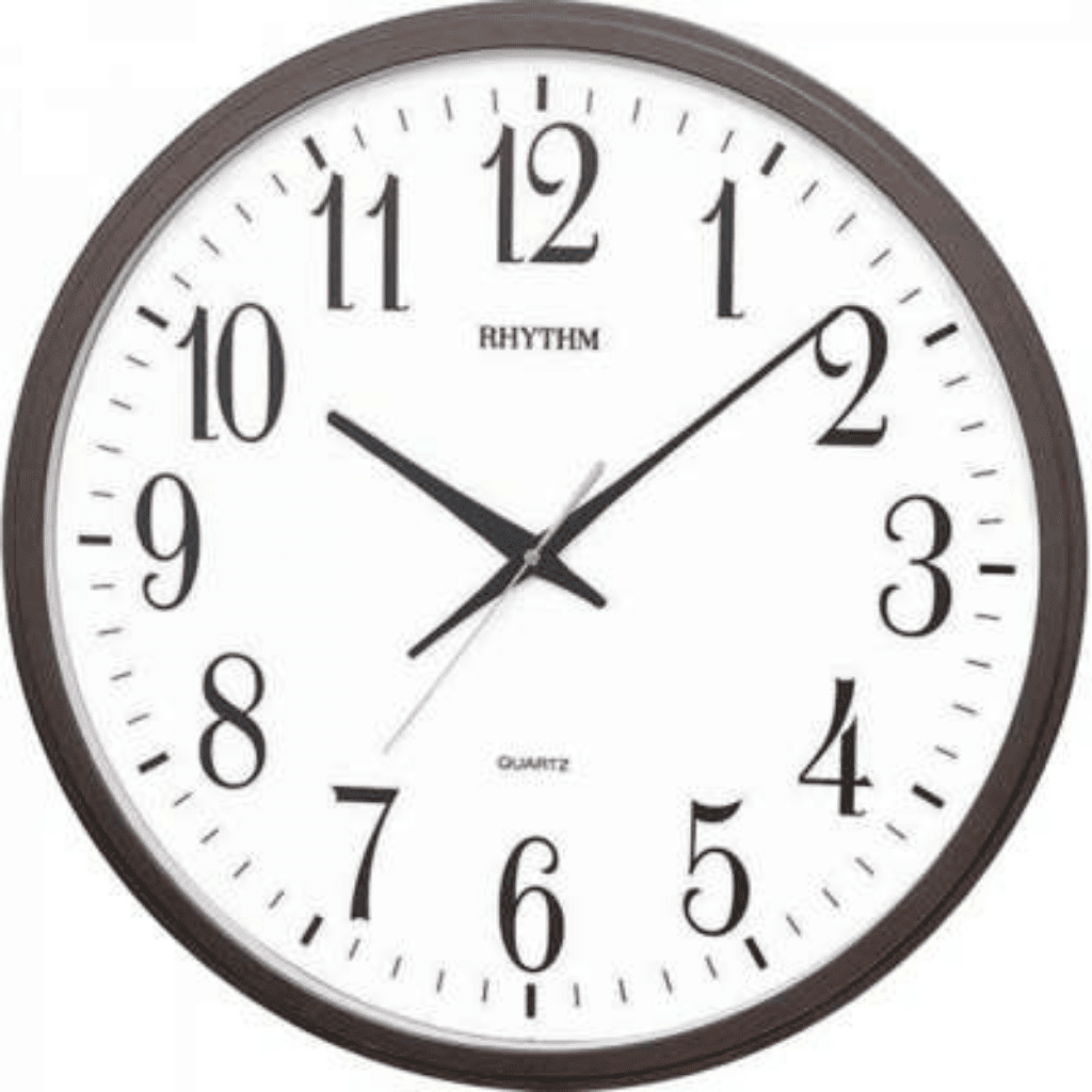 Rhythm Plastic Wall Clock 50cm CMG430NR06 - Timecentre